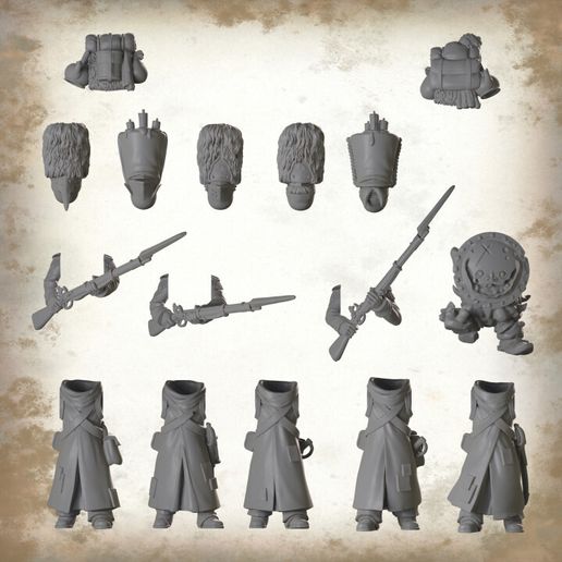 🎲 Turnip28: The Grogs・ 3D File for 3D printing・Cults