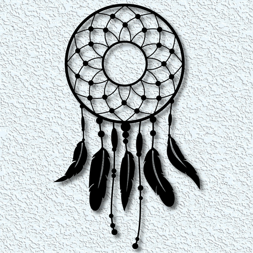 dreamcatcher design simple