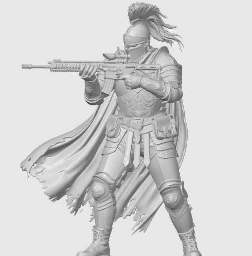 🫡 Roman Legionnaire Modern Warfare STL・ STL File for 3D printing・Cults