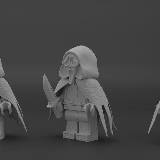 🔪 GHOSTFACE LEGO・ 3D File for 3D printing・Cults