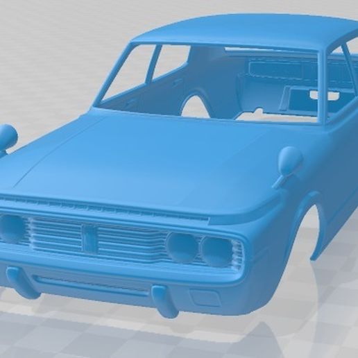 Télécharger fichier Toyota Crown S60 Sedan 1971 Imprimable Carrosserie Voiture • Plan pour ...