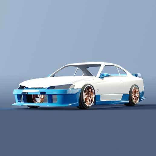 🇯🇵 Nissan Silvia S15 NISMO body kit 1/24 scale.・ 3D File for 3D ...