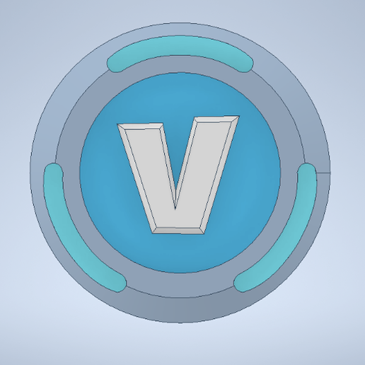 🦃 Fortnite turkey coin・Free STL File for 3D printing・Cults