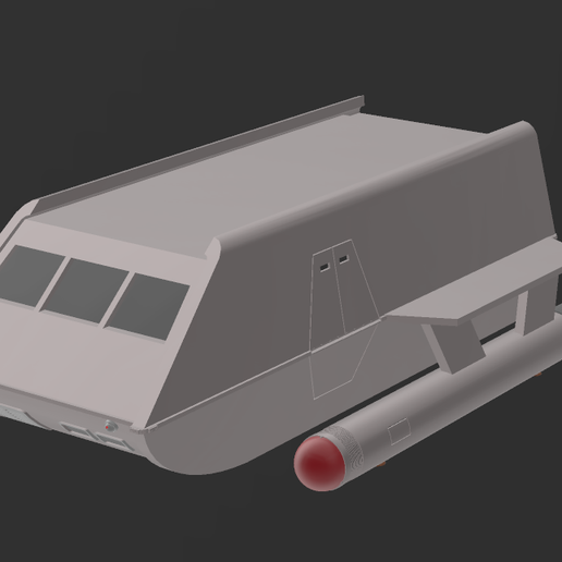 🖖 Type F Shuttle・ STL File for 3D printing・Cults