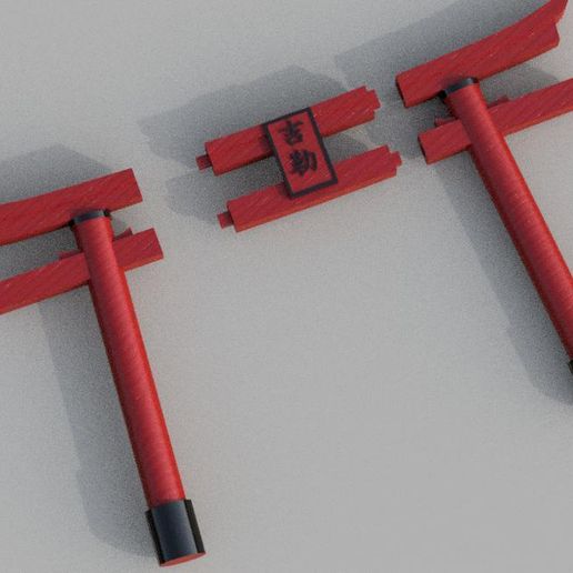 🚪 TORII DOOR・ STL File for 3D printing・Cults