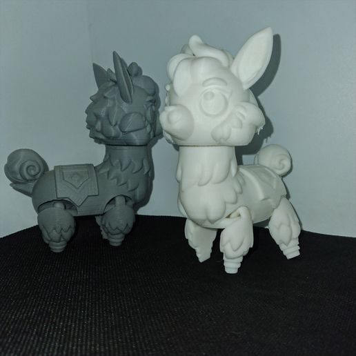 🦙 Flexi Lama・ STL File for 3D printing・Cults