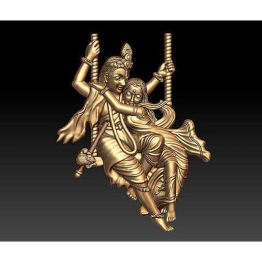 💞 Divine Radha Krishna Eternal Love Pack: 33 High-Detail STL Models 🕉️ ...