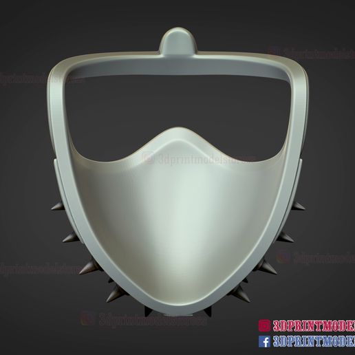 3D file Watch Dogs Mask - Marcus Holloway Cosplay Halloween ⌚ ・3D ...
