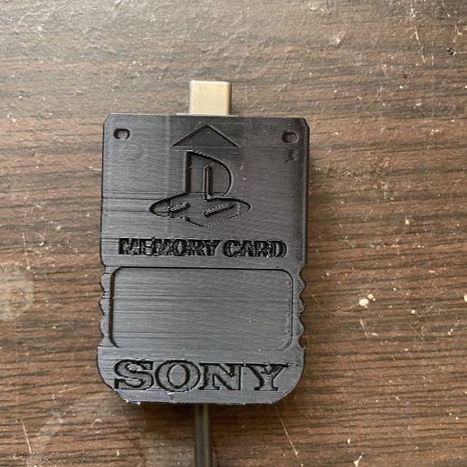 3MF file PlayStation 1 Memory Card PS5 Cord Cover 🎮 ・Model to download ...