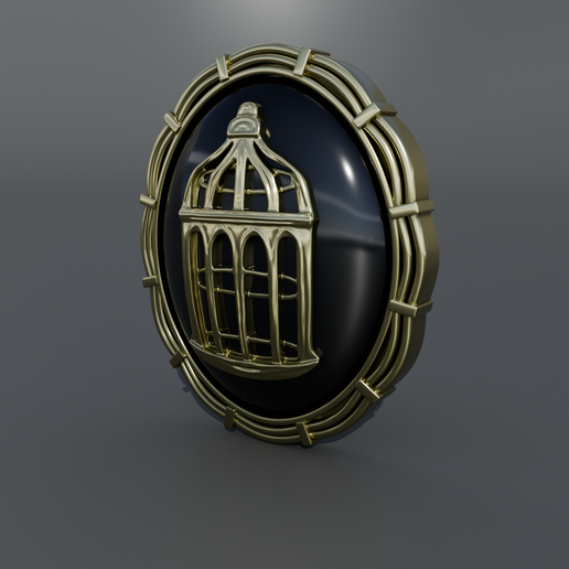 🐦 Bioshock Infinite - Bird and Cage cameos・ STL File for 3D printing・Cults
