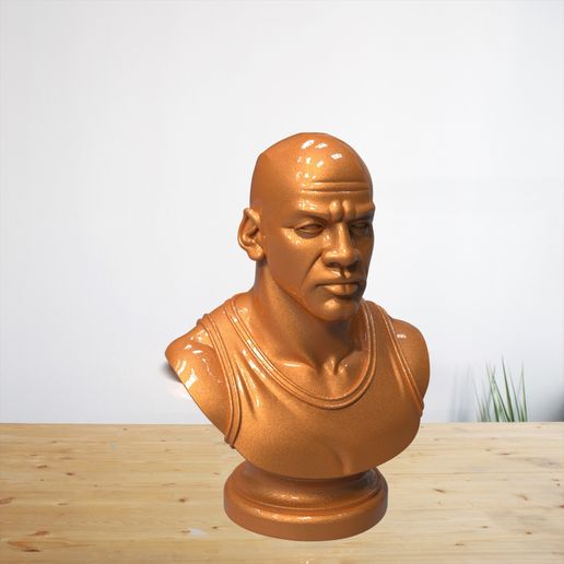 🇯🇴 Michael Jordan Bust | 3D Printable STL for Fans & Collectors・ STL ...