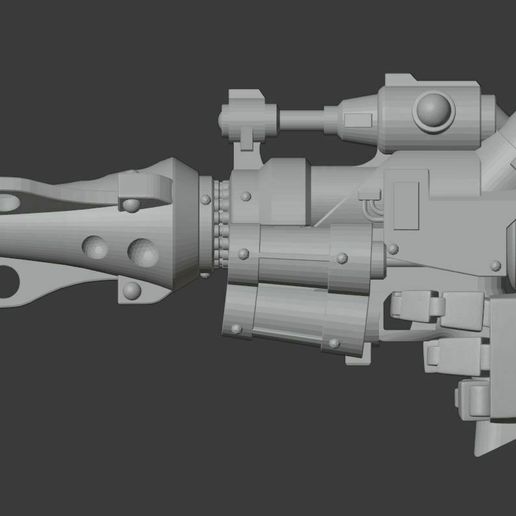🔫 Phased Plasma-fusil and Photon Gauntlet PRESUPPORTED・ STL File for ・Cults