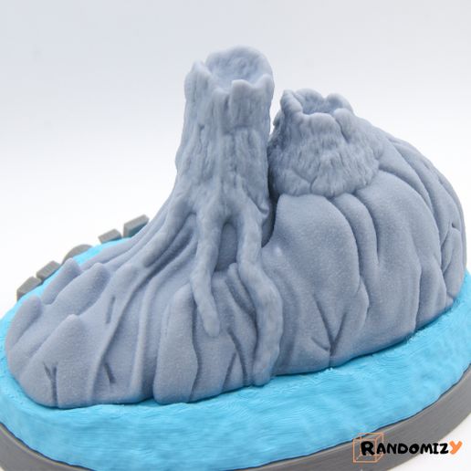 🌋 Uku & Lele (Lava) (Fanart)・Free 3D File for 3D printing・Cults