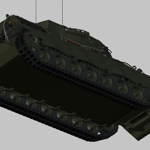 🪖 Leopard1A5・ STL File for 3D printing・Cults
