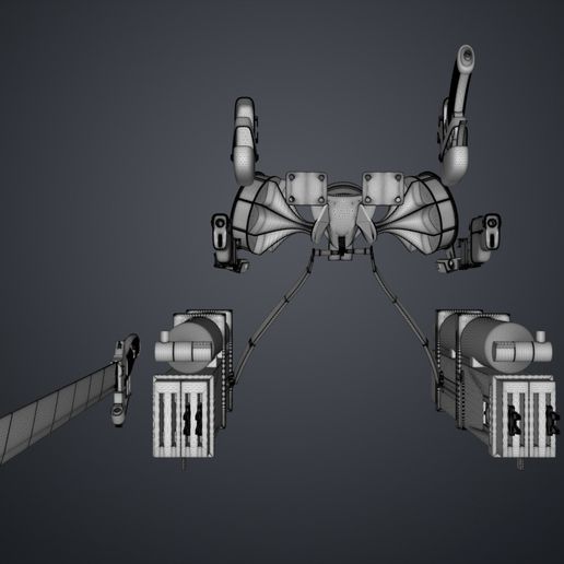 ⚙️ ODM Gear and Swords - Attack on Titan・ 3D File for 3D printing・Cults