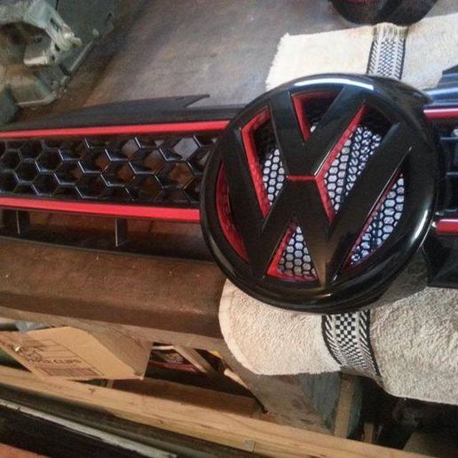 🚗 Volkswagen Emblem Car・ STL File for 3D printing・Cults
