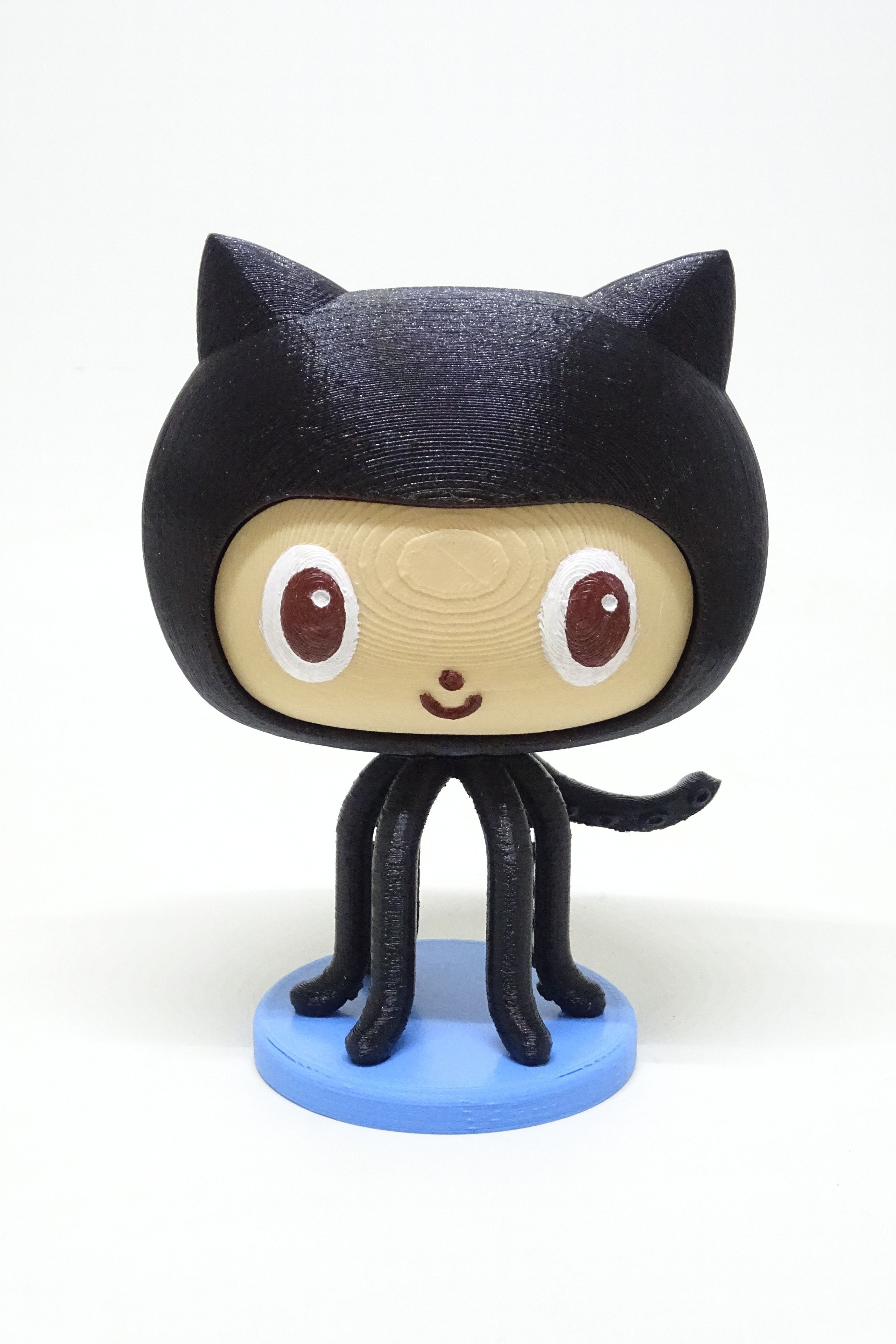 Free 3D file github octocat・3D printing template to download・Cults
