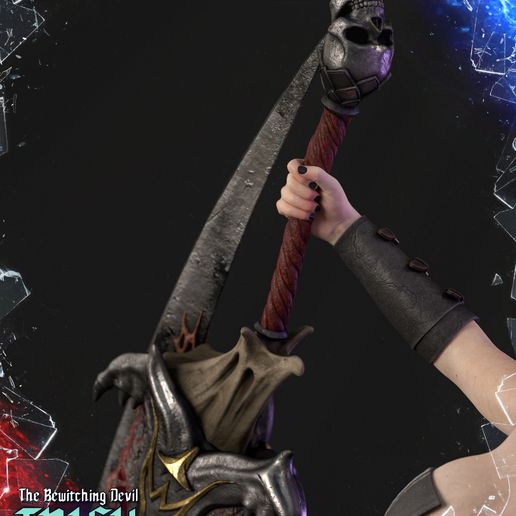 😈 Trish - Devil May Cry - Fullsize・ 3D File for 3D printing・Cults