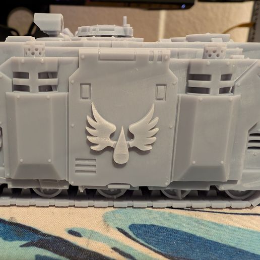 3D printed Blood Angels Emblem • made with Saturn 4 Ultra・Cults