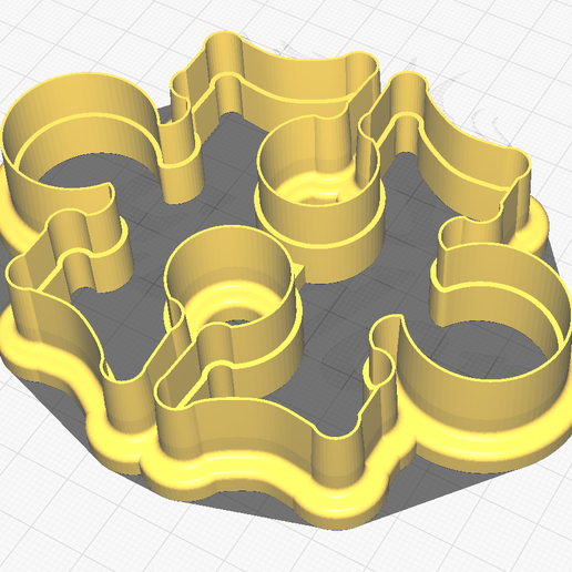 🍪 4 inch Forma (Warframe) Cookie Cutter・ STL File for 3D printing・Cults