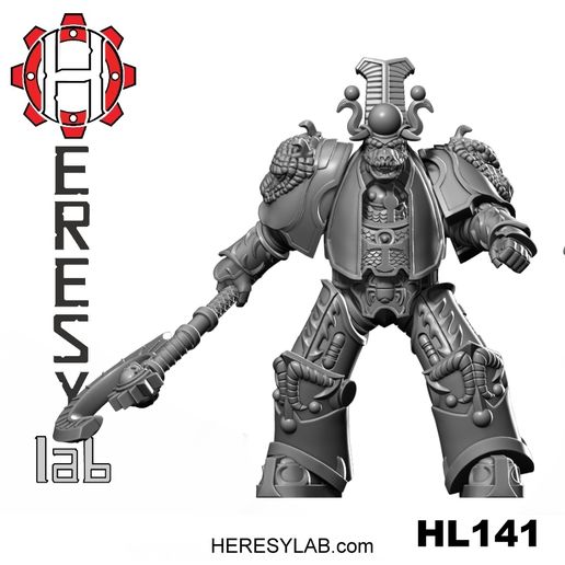 🛰 HL138-142 Heresylab MK1 Scarab Terminator Bundle 5 models・ STL File for ・Cults