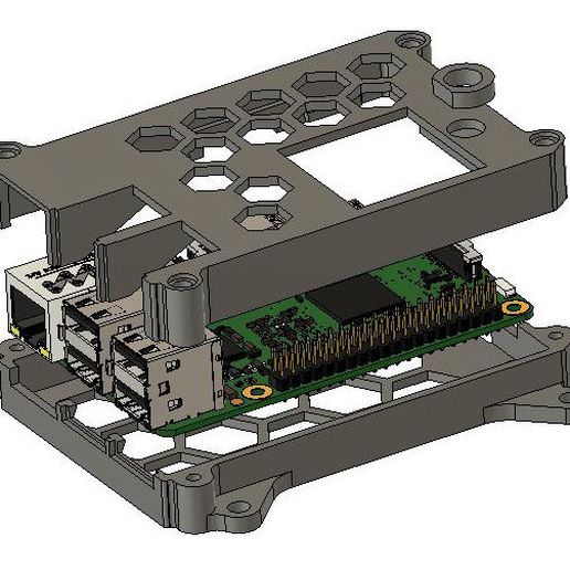 Free 3D file MMDVM Simplex and Raspberry Pi 3 enclosure・3D printer ...