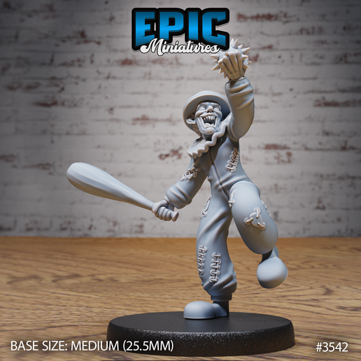 🤡 Horror Clown Set A ‧ DnD Miniature ‧ Tabletop Miniatures ‧ Gaming ...