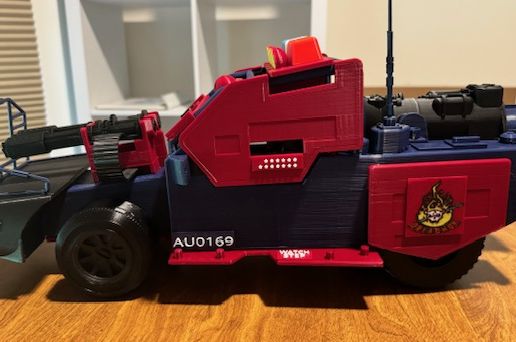 🌩️ GI JOE THUNDER MACHINE STICKERS ONLY・Free STL File for 3D printing・Cults