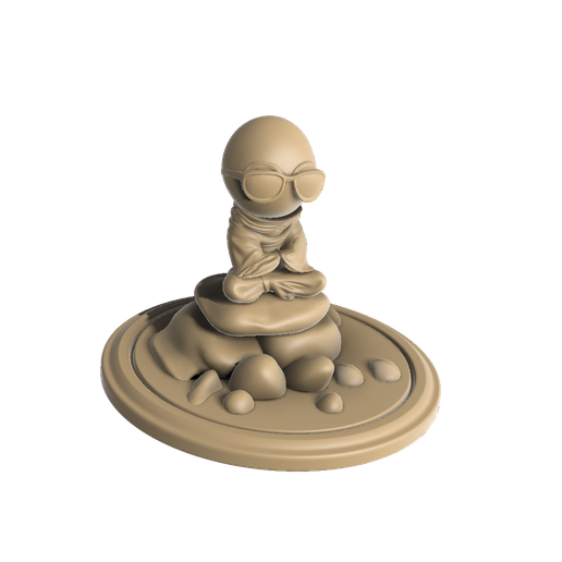 arquivo STL meditation,meditating boy,meditating man 👨 ・Modelo para ...