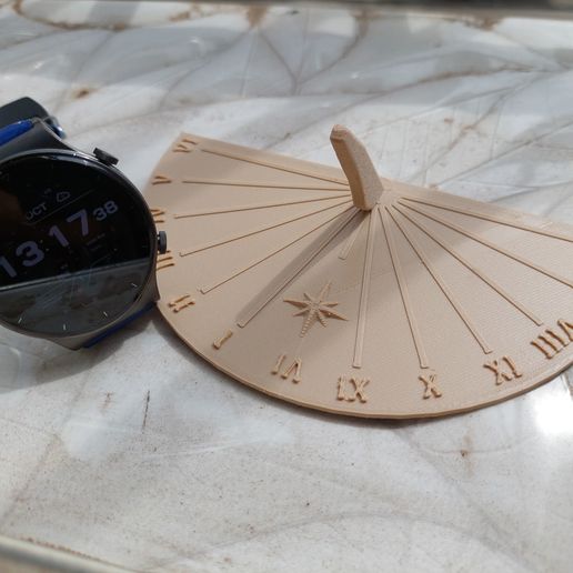 🕰️ Sundial Clock Sundial Shadow Clock Polar Star For Decore and Outdor ...