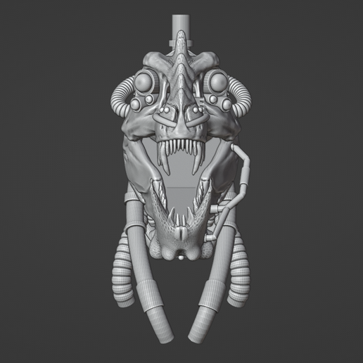 💀 Wardog Head - Great Udorian skull・Free STL File for 3D printing・Cults