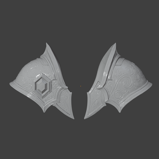 🧙 Mage Armor Pads・ STL File for 3D printing・Cults