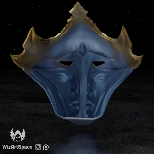 🎬 Viktor's mask - Arcane・ 3D File for 3D printing・Cults