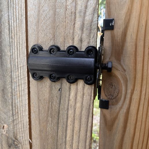 🌳 outdoor gate latch・Free STL File for 3D printing・Cults