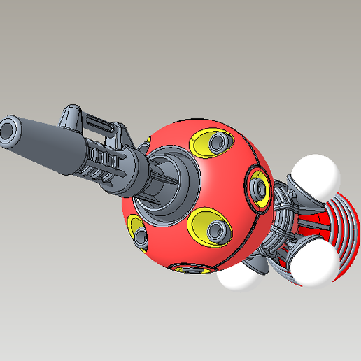 🔫 [Bit] MA weapon for Newtype pilot.・Free STL File for 3D printing・Cults