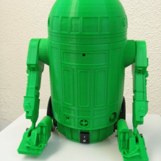 Free STL file r2d2 + arduino・Model to download and 3D print・Cults