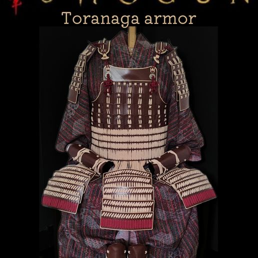🗡️ Shogun Yoshii Toranaga's armor・ 3D File for 3D printing・Cults