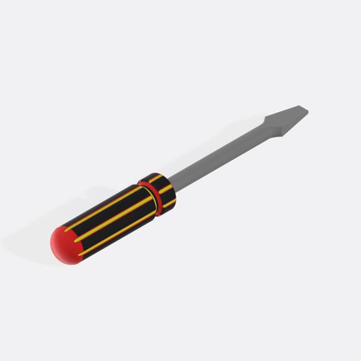 🪛 Screwdriver・ STL File for 3D printing・Cults