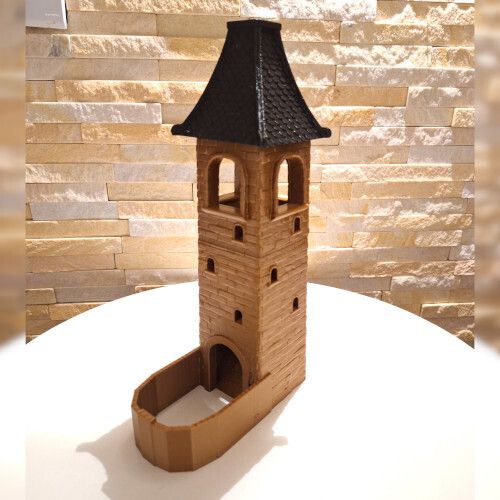 STL file Legendary Dice Towers – Roll Your Fate! 🎲 ・3D printable model ...