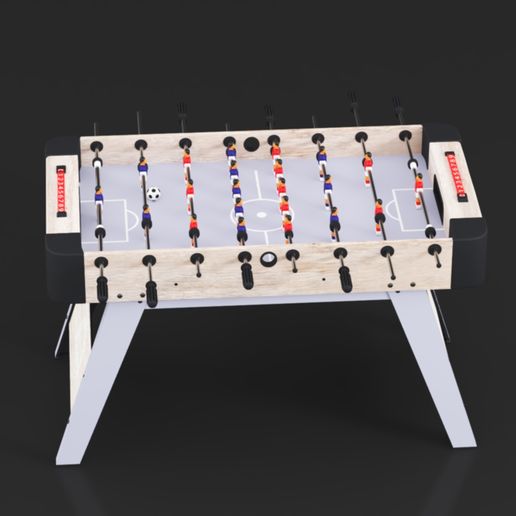 STL file TALLO Foosball Table 🏢 (OBJ)・3D printable model to download・Cults