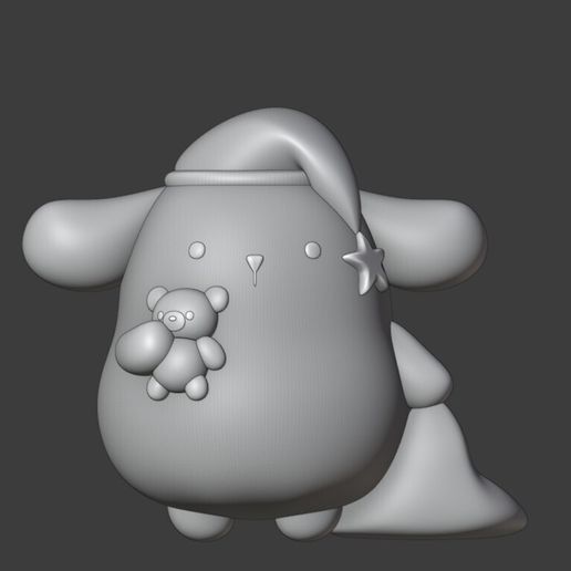 🎲 Pompompurin sanrio figure・ STL File for 3D printing・Cults