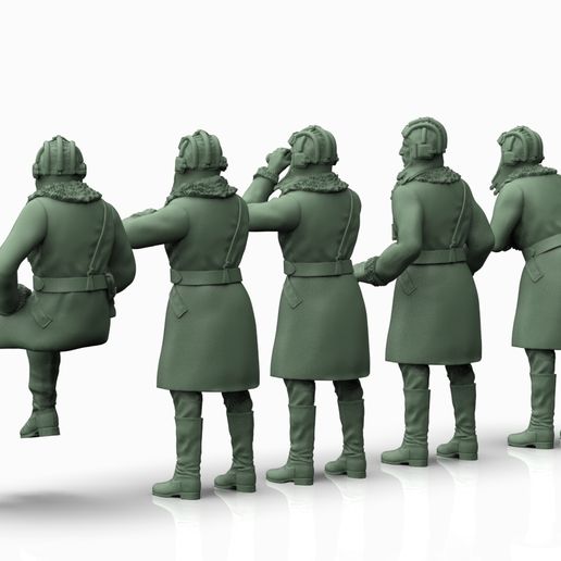 🪖 Tank Crew Ussr 3D print model・ STL File for 3D printing・Cults