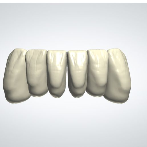 🦷 3Shape Library Lower_Natural_1・ STL File for 3D printing・Cults