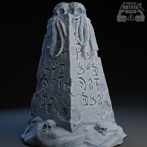 3D file Cthulhu Scatter Terrain Piece 🏗️ ・Template to download and 3D ...