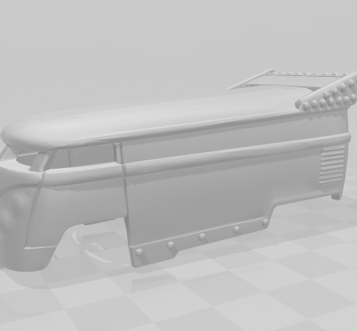 🚌 vw drag bus・ STL File for 3D printing・Cults