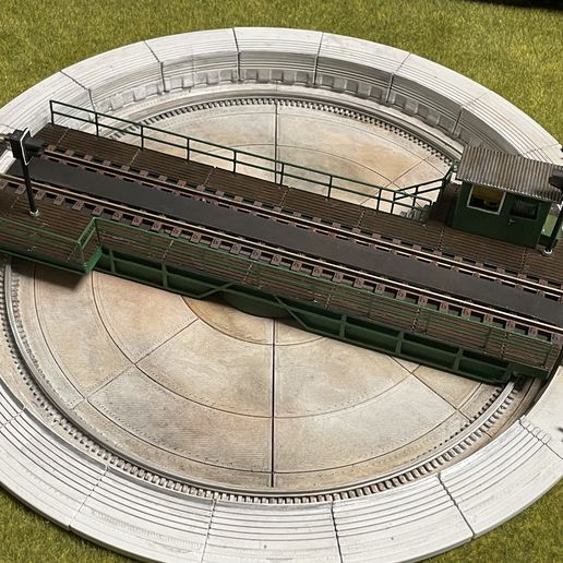 🚆 H0 Scale Train Turntable + Arduino controller・ STL File for 3D ...