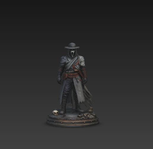 👻 Ghost Face - Hunt Showdown 1896・ STL File for 3D printing・Cults