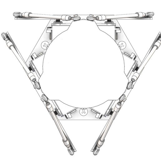 📱 Stewart Platform 6DOF - Rig・ STL File for 3D printing・Cults