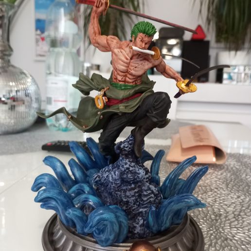 👾 Roronoa Zoro One Piece・3D Print・Cults