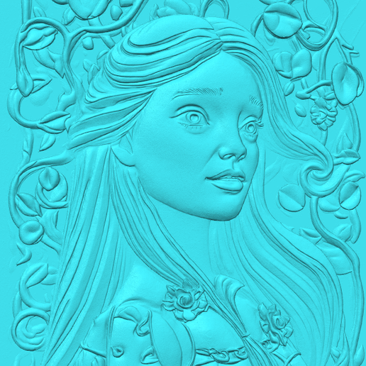 3MF file Beauty Lady 🖼️ (GCODE)・3D printing template to download・Cults